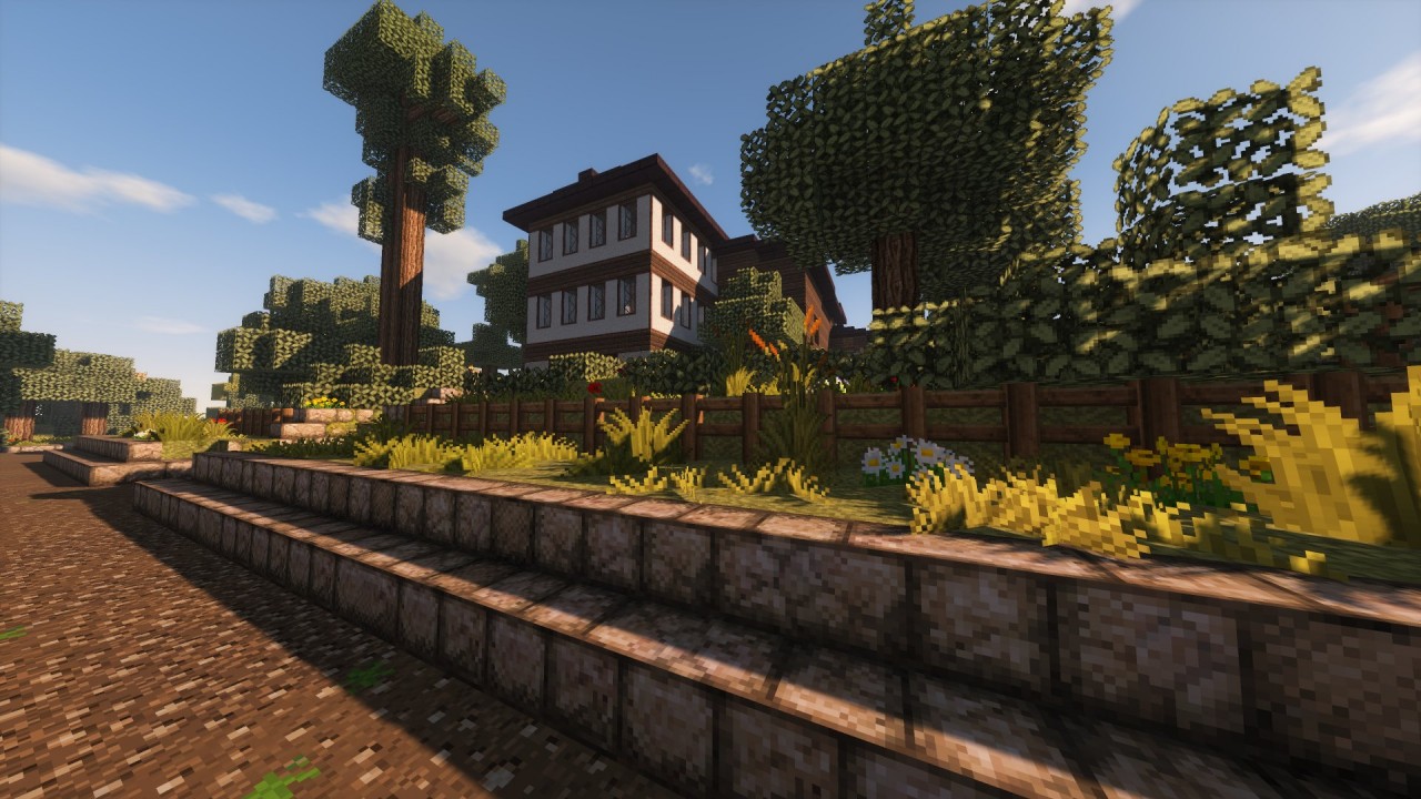 Hillside Home Minecraft Map