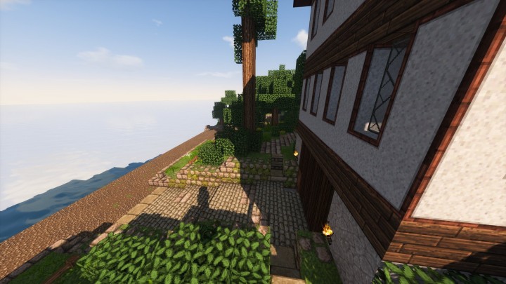 Hillside Home Minecraft Map