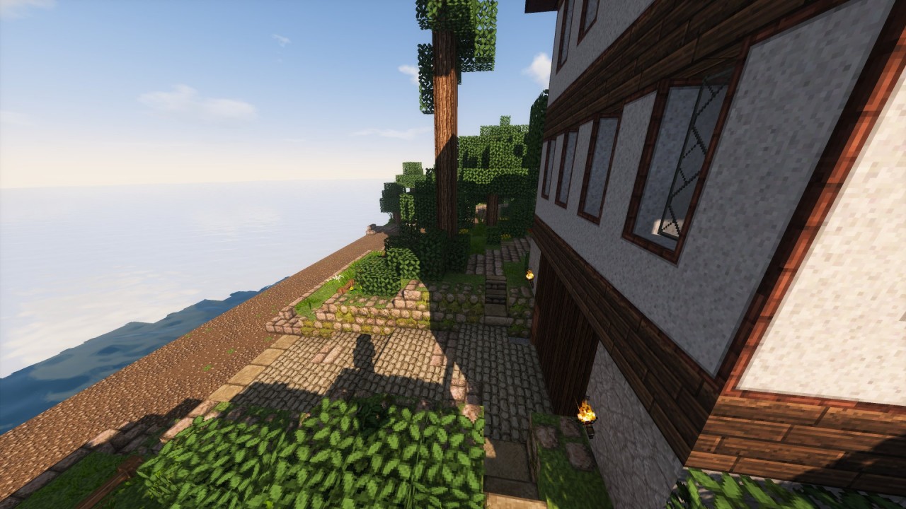 Hillside Home Minecraft Map