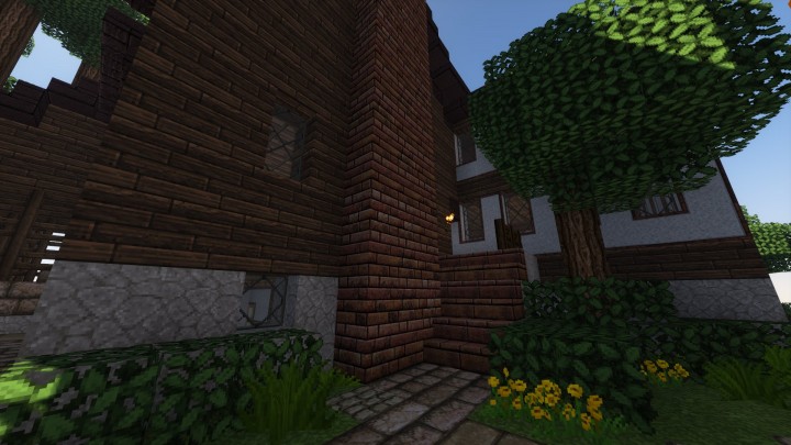 Hillside Home Minecraft Map