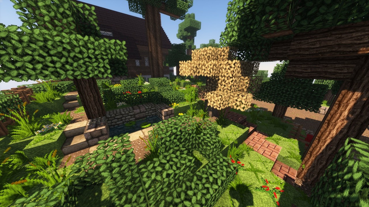 Hillside Home Minecraft Map