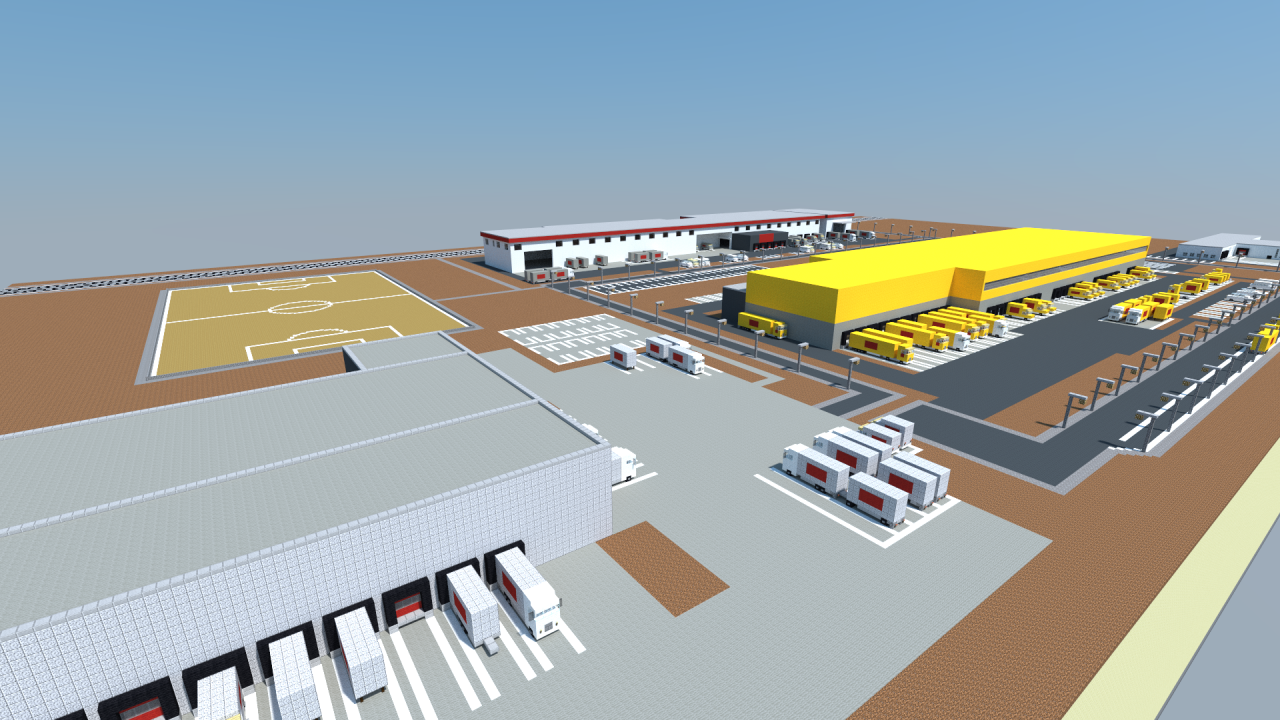 Industrial area Minecraft Map