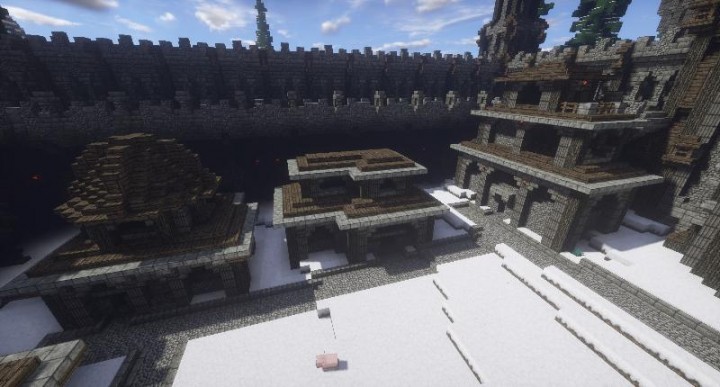 Roman Inspired Houses Minecraft Map