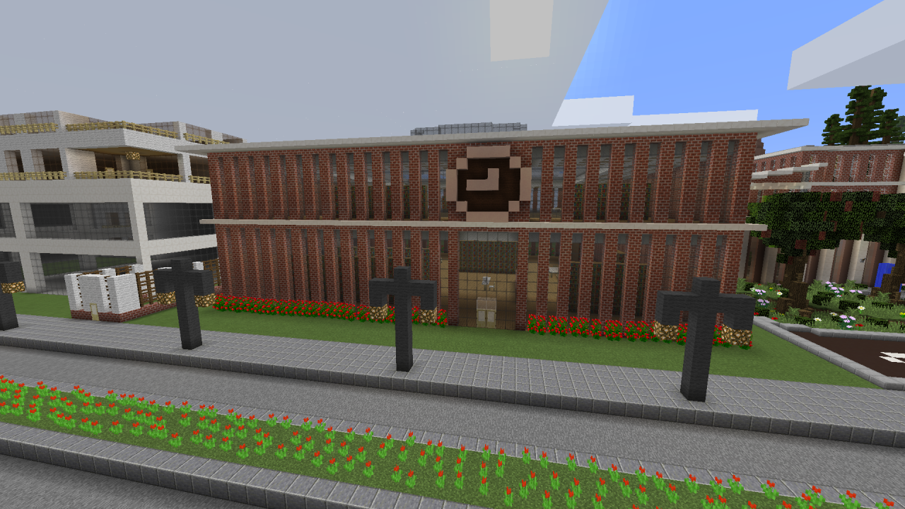 Classical Modern Library Minecraft Map