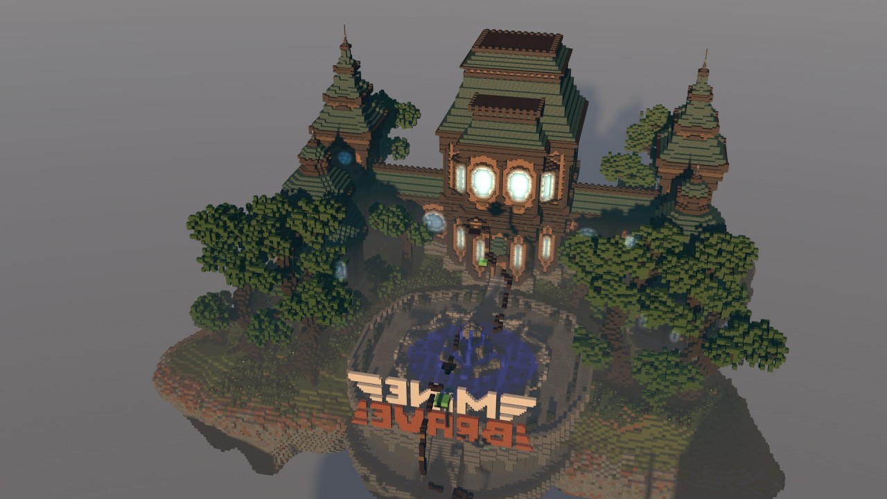 Mine Brave | Skyblock Spawn Minecraft Map