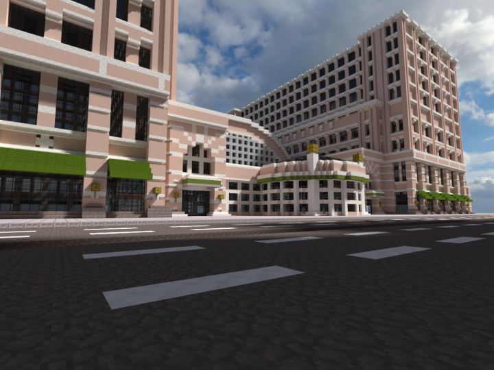 Terminal Tower Replica Minecraft Map