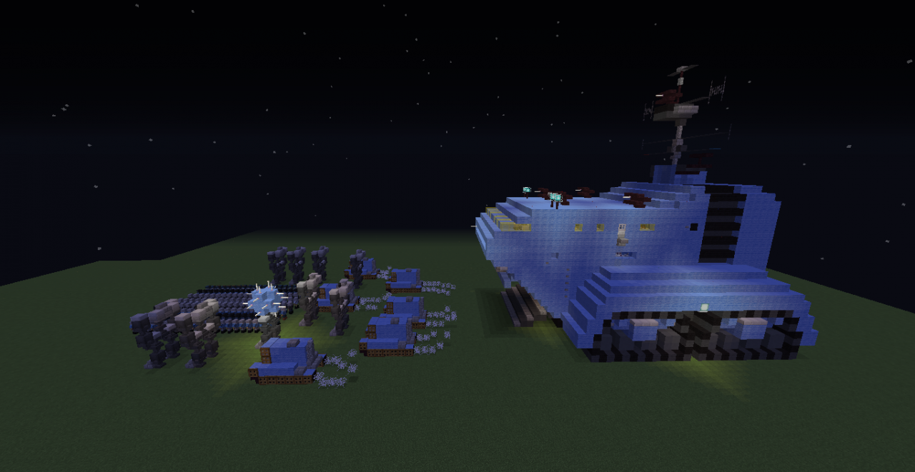 Team Fortress 2 MvM Carrier Tank Minecraft Map