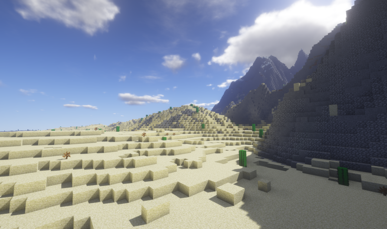 Desert Terrain Minecraft Map