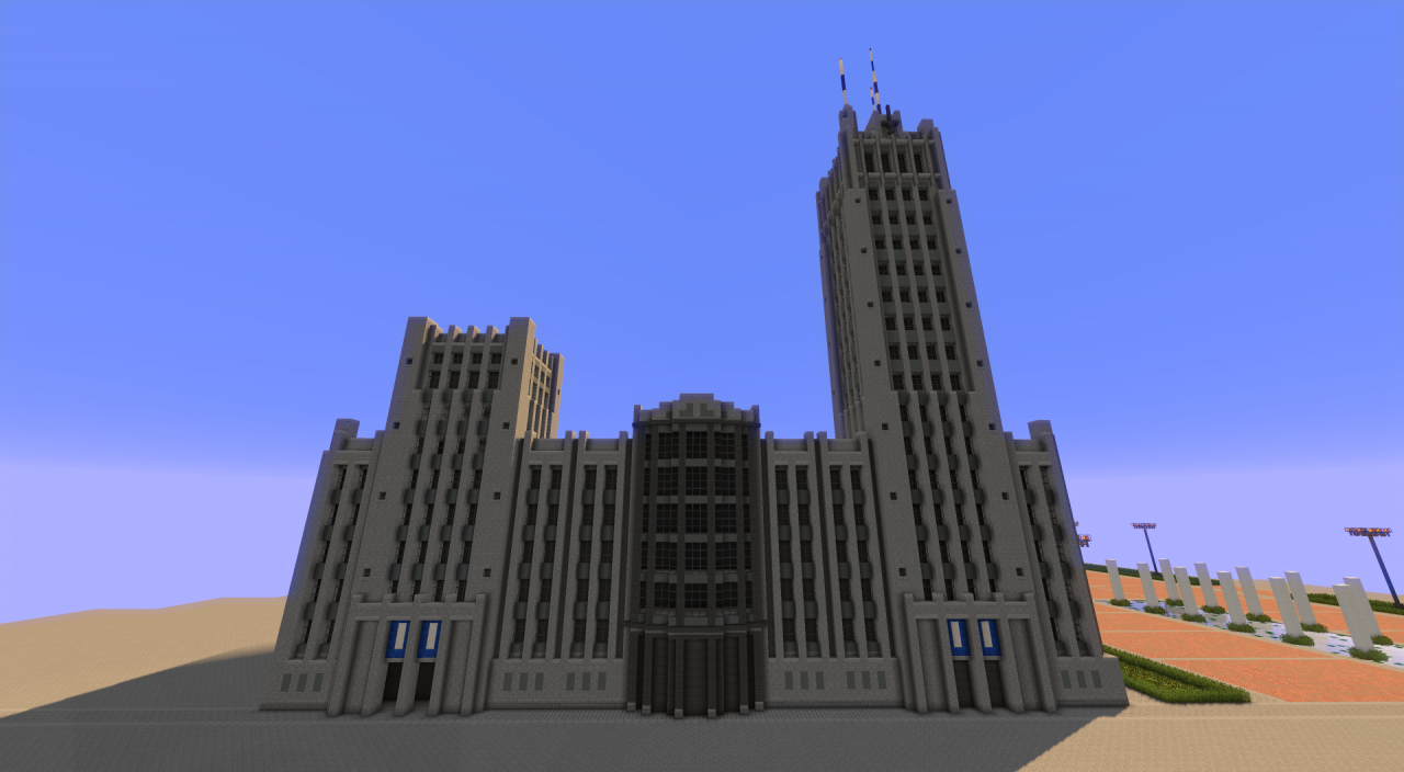 Police Headquarters ---2084--- Minecraft Map