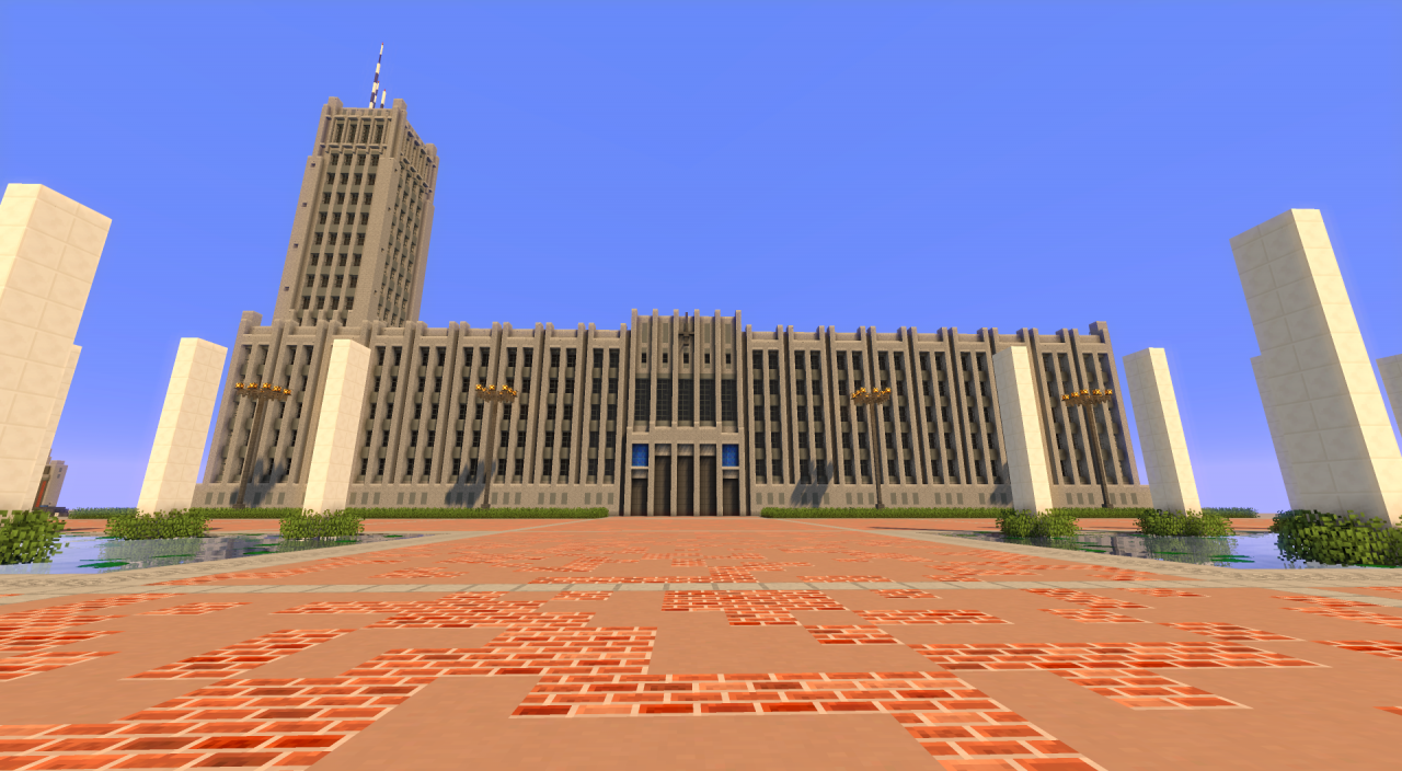 Police Headquarters ---2084--- Minecraft Map