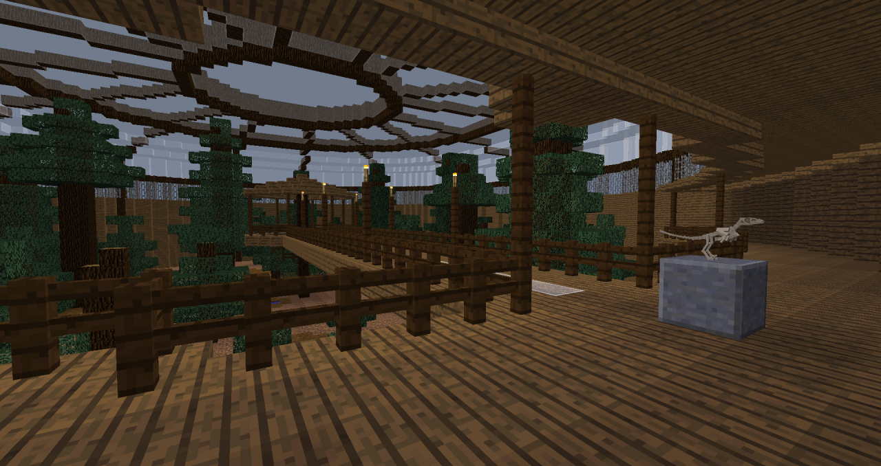 Microraptor Paddock Minecraft Map
