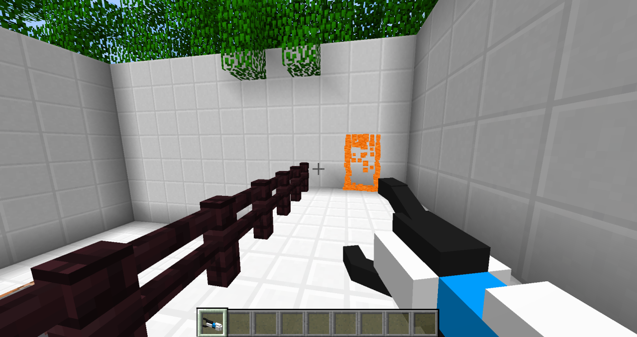 Portal Gun Tech Demo Minecraft Map