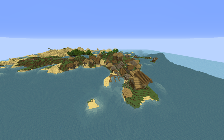 Trangia - A huge beautiful archipelago [GER] Minecraft Map