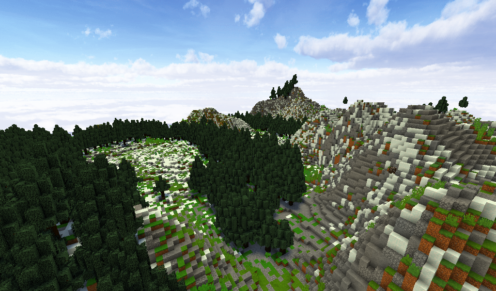 HugeWinterMap Minecraft Map