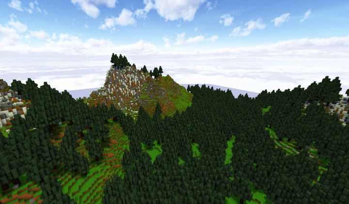 HugeWinterMap Minecraft Map