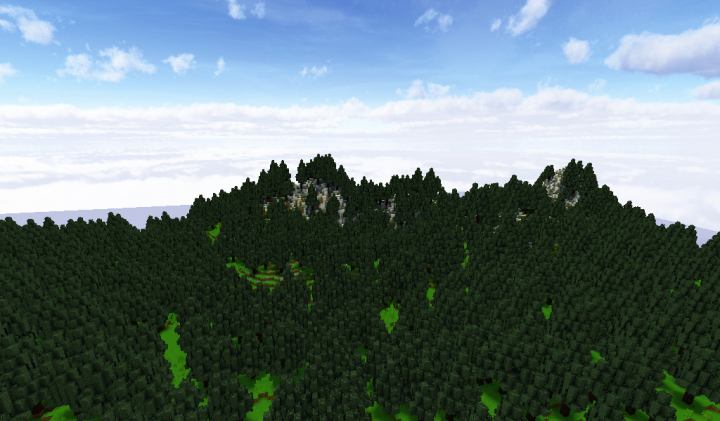 HugeWinterMap Minecraft Map