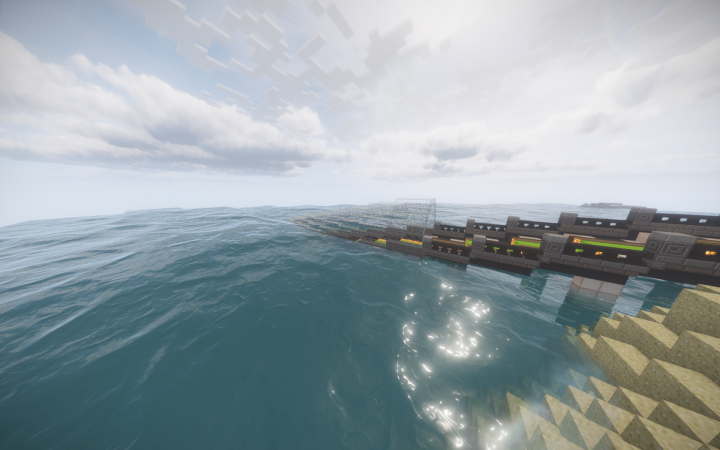 Modern Steel Bridge Minecraft Map