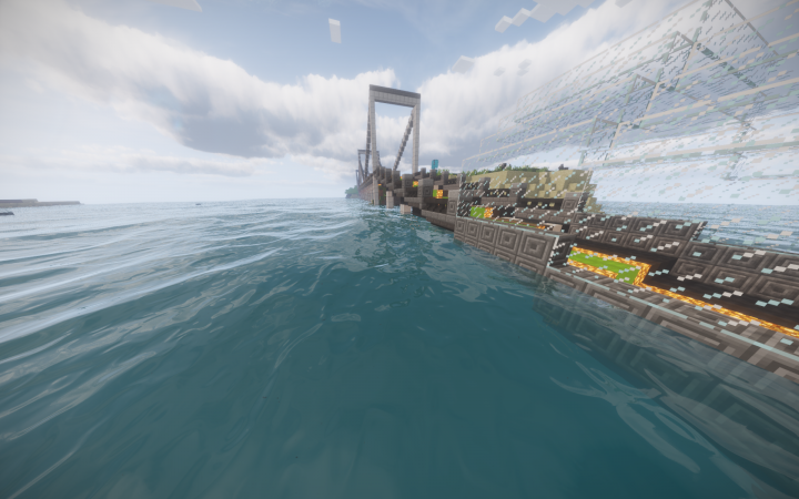 Modern Steel Bridge Minecraft Map