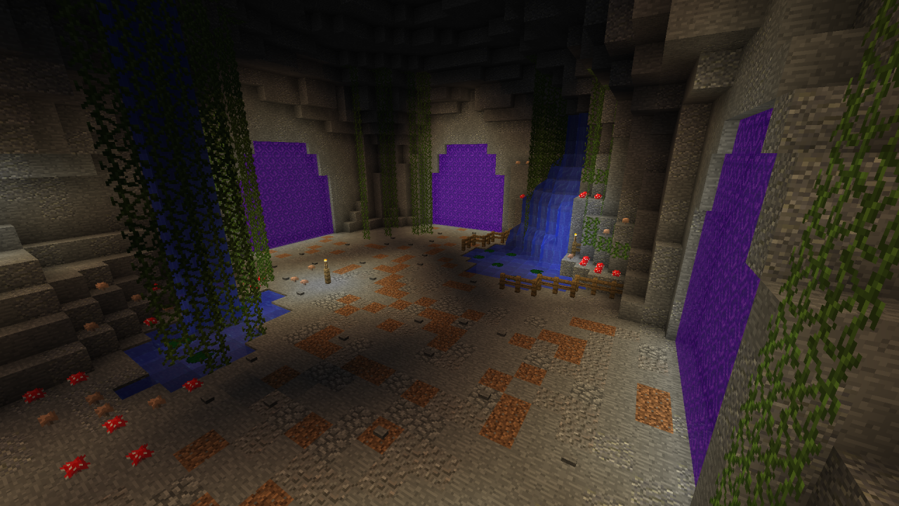 Cave Hub Minecraft Map