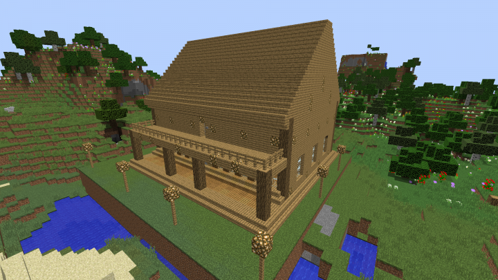 simple house Minecraft Map