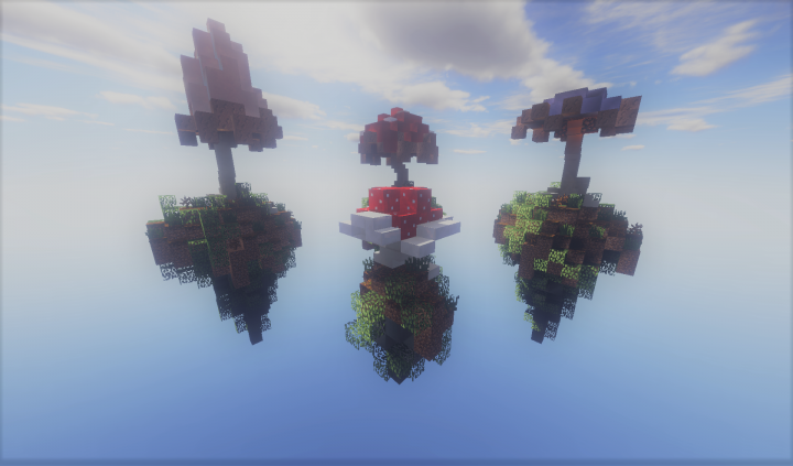 Mushrooms [Skywars Schematic] Minecraft Map