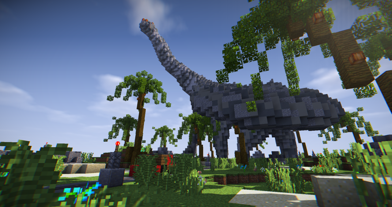 Welcome To Jurassic Park Minecraft Map