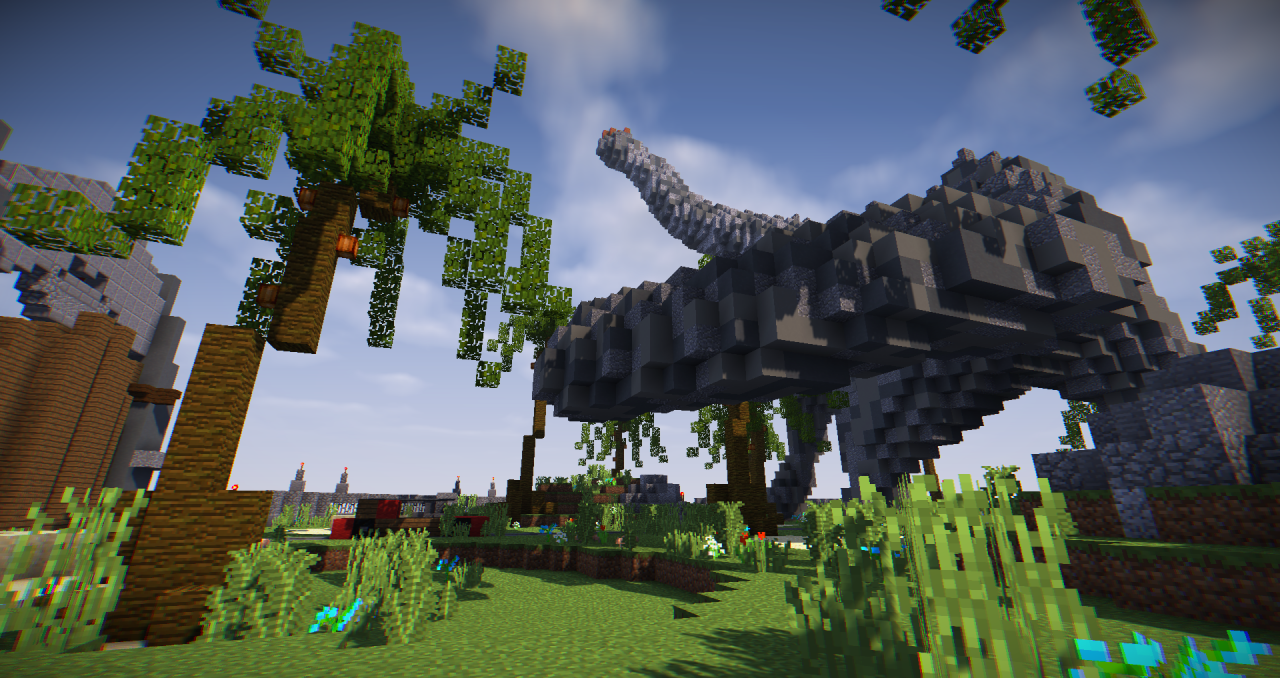 Welcome To Jurassic Park Minecraft Map