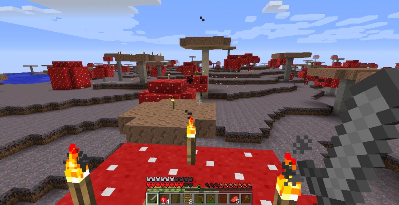 Mooshroom Spawn survival Minecraft Map