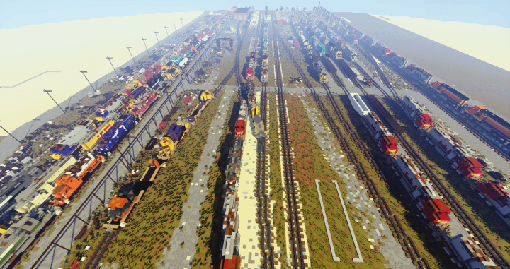 MC Rail System on Planet Minecraft