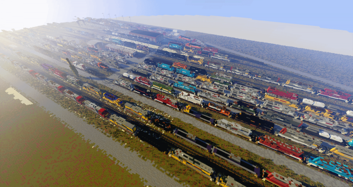 MC Rail System on Planet Minecraft