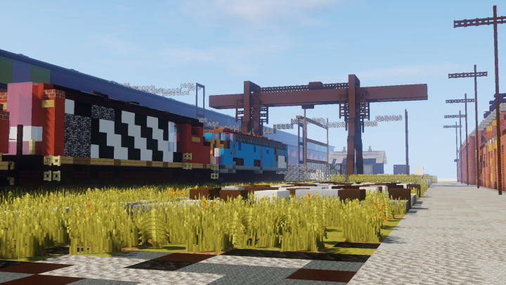 MC Rail System on Planet Minecraft