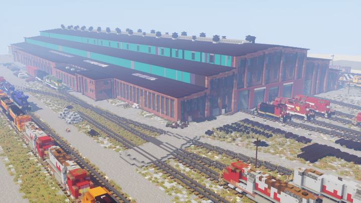 MC Rail System on Planet Minecraft