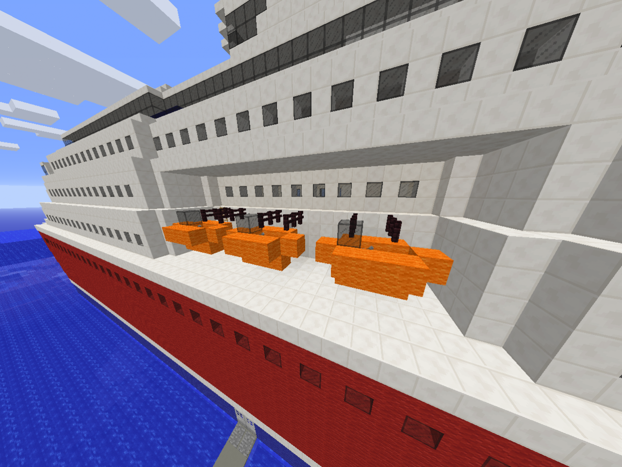 Amazing Cruiseship Minecraft Map