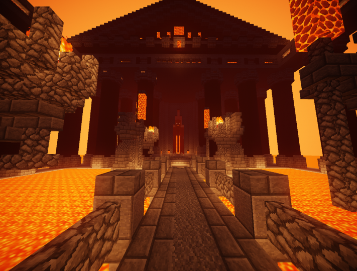 Hell / enfer Minecraft Map