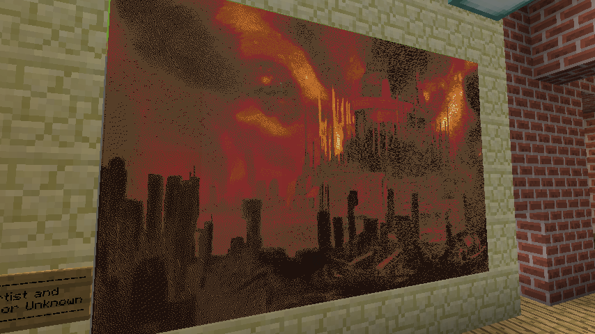 Art Museum (Has Actual Art) Minecraft Map