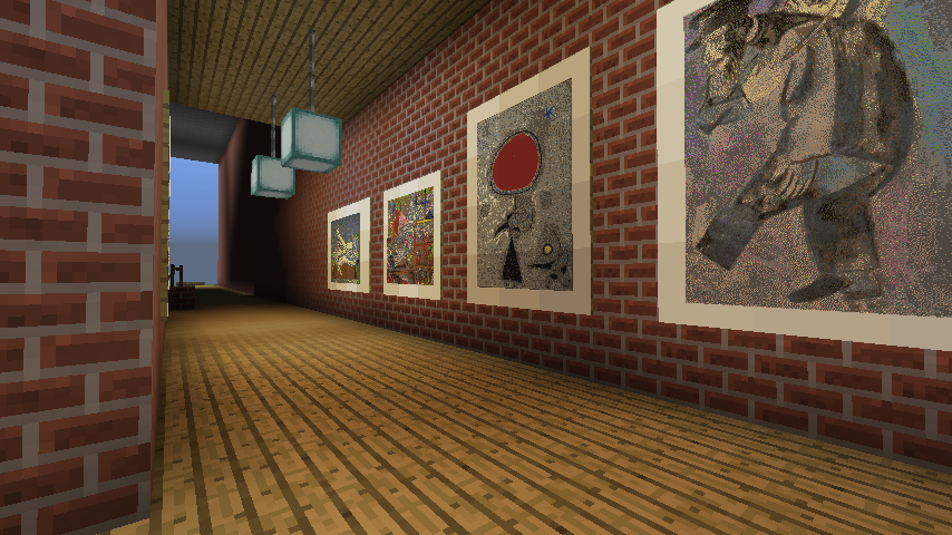 Art Museum (Has Actual Art) Minecraft Map