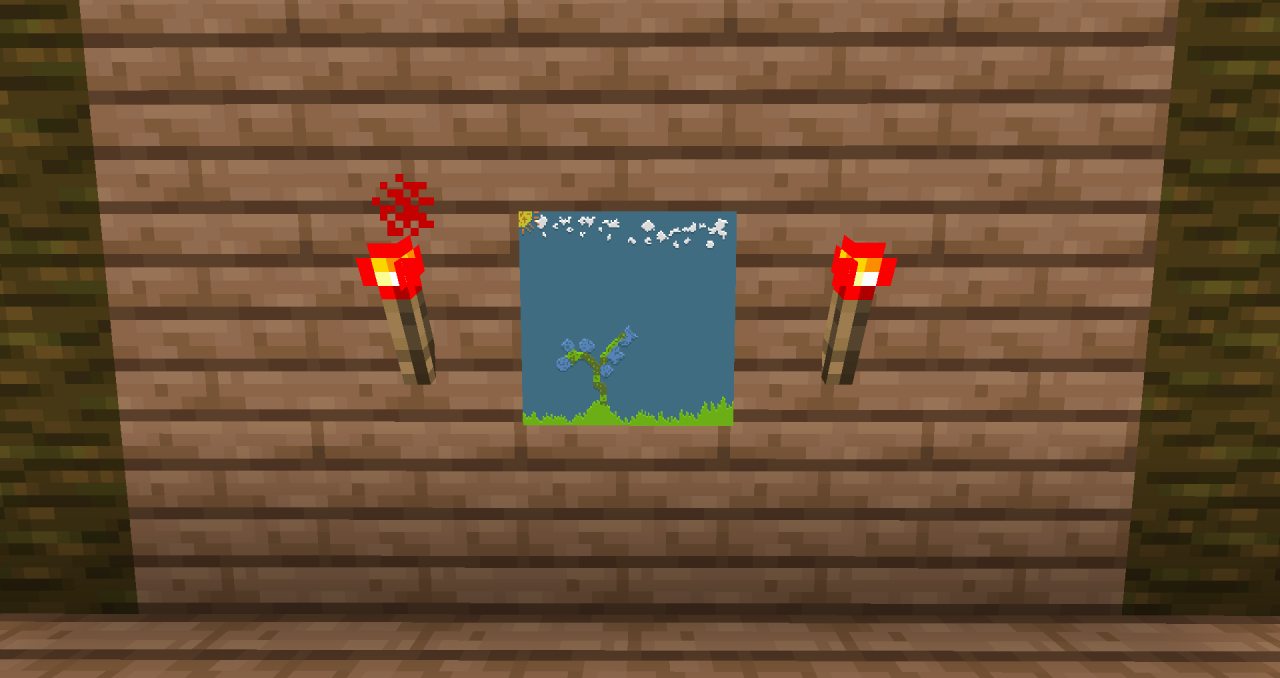Custom Map Art Flower Minecraft Map