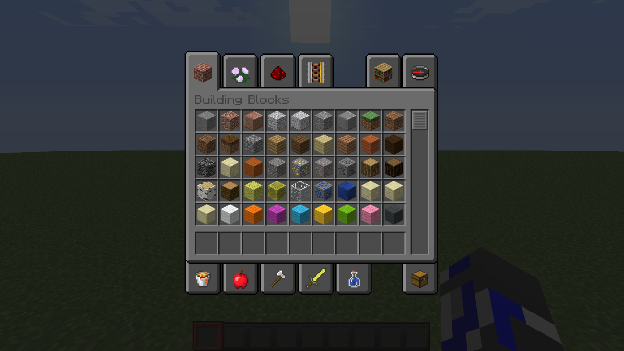 Dark GUI Minecraft Texture Pack