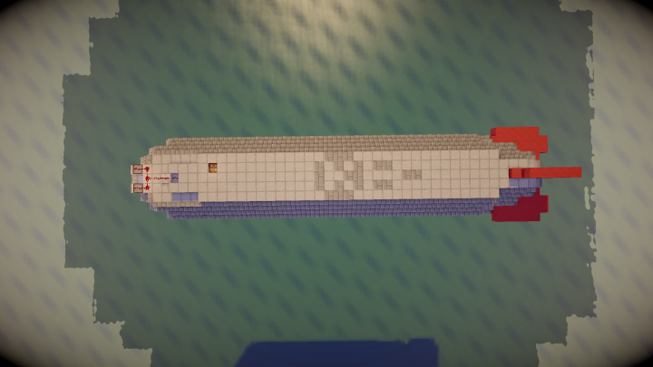 Movecraft Airship - Skull Fleet Corvette Minecraft Map
