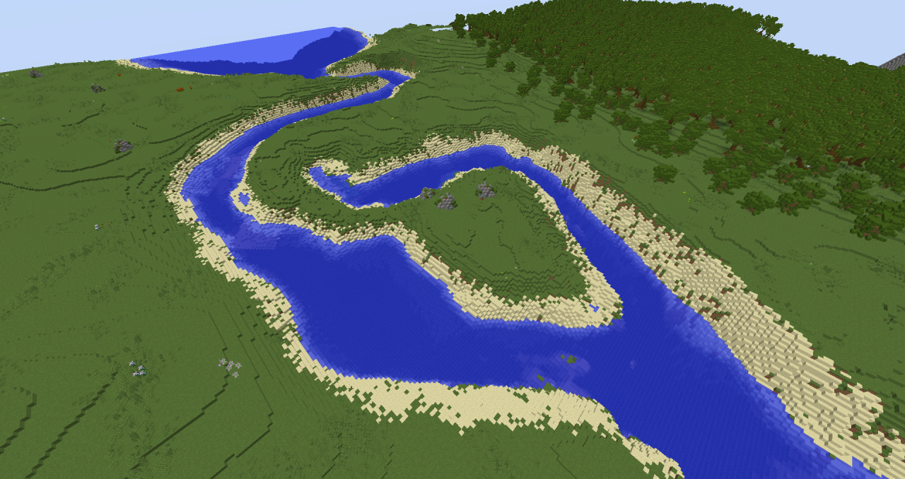 Survival Island 90% [2K x 2K] Minecraft Map