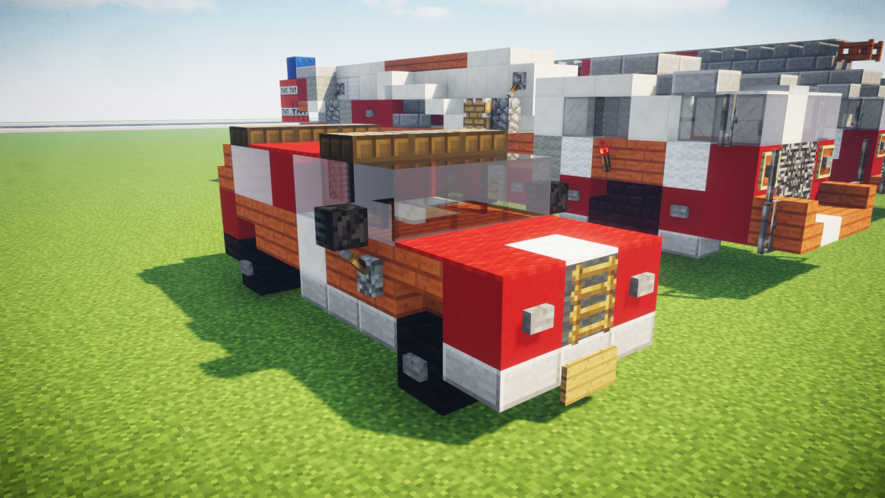 NYC FDNY Fire Department Truck Pack Minecraft Project