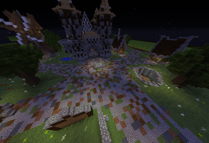 Medieval Factions Spawn Minecraft Map