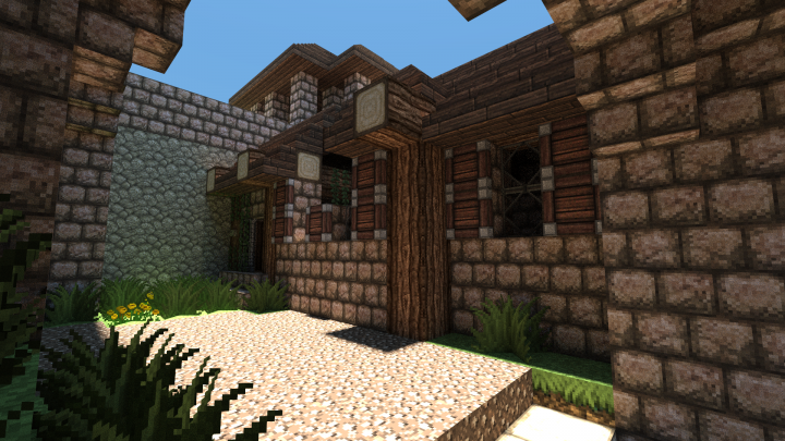 Medieval castle dungeon for RPG #2 Minecraft Map