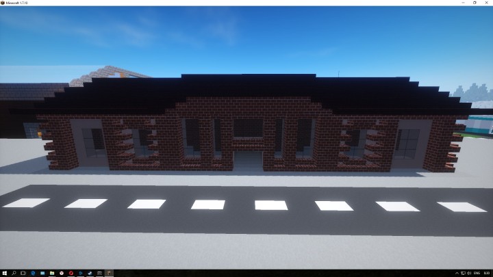 Bus terminal Minecraft Map