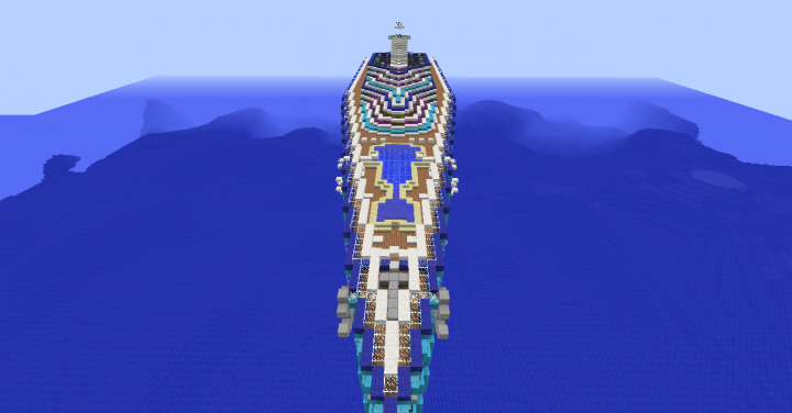 Superyacht - Dolabra Oceanum - Oceanum Class Minecraft Map