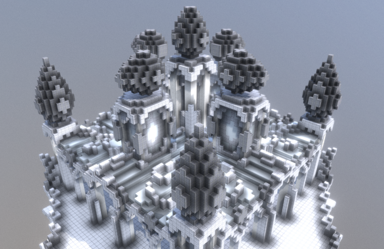 Egg Temple Minecraft Map