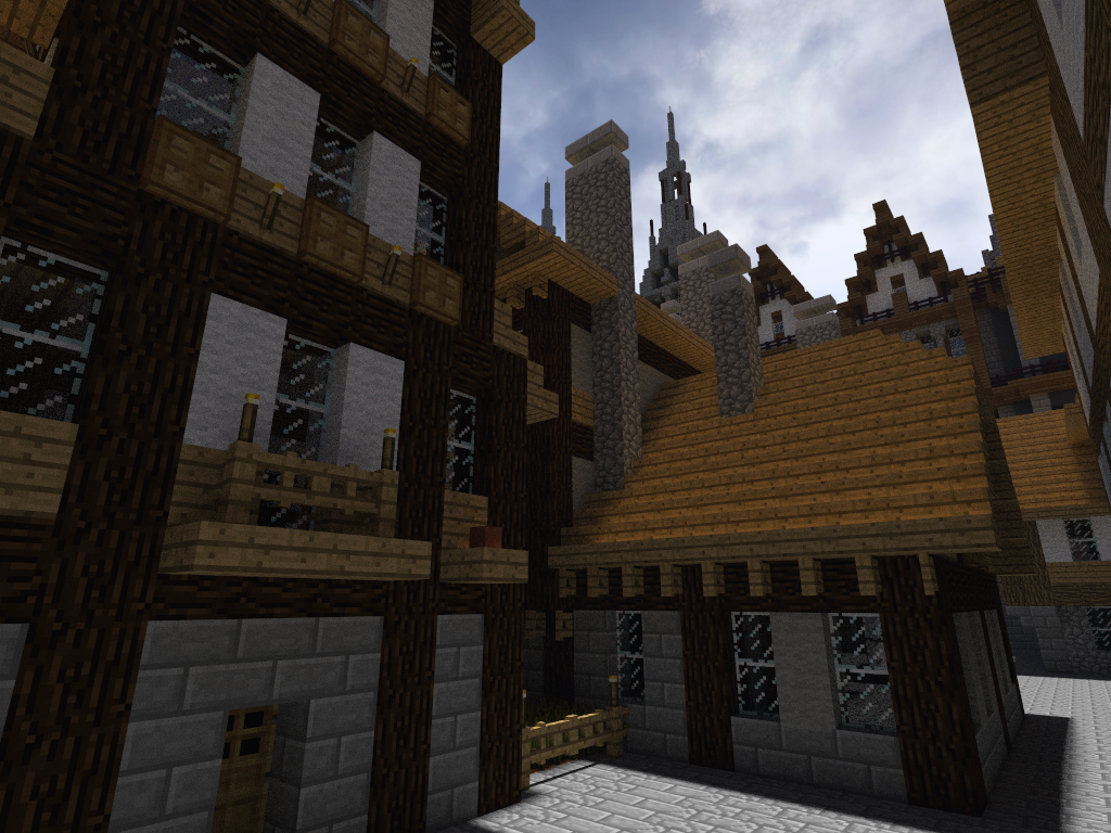 New Gothic Palace (rendering) Minecraft Map