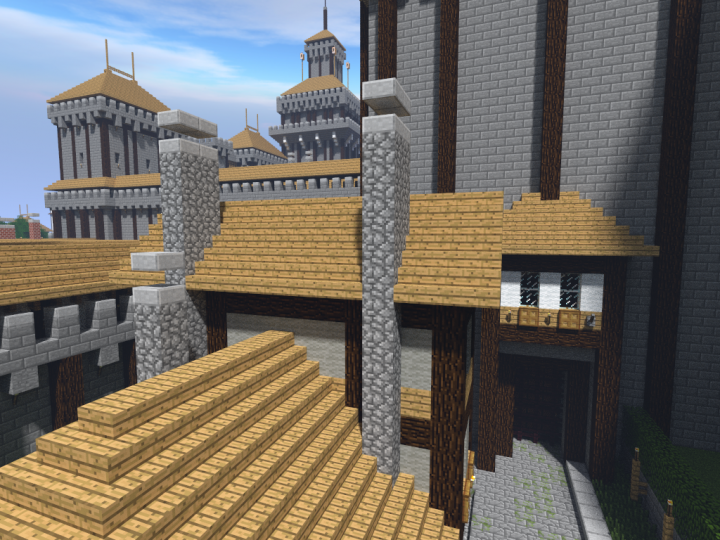 New Gothic Palace (rendering) Minecraft Map