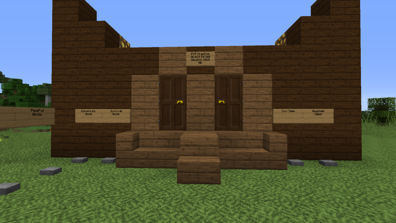 PVP Practice Minecraft Map