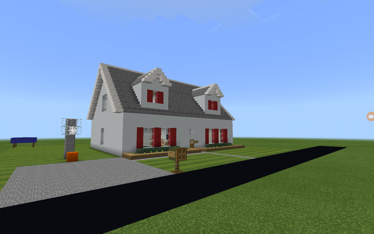 Cape Cod House [MCPE] (Download) Minecraft Map